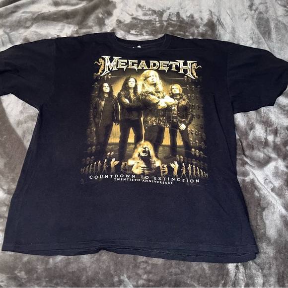 Anvil | Shirts | Megadeth Countdown To Extinction 2th Anniversary 202 ...